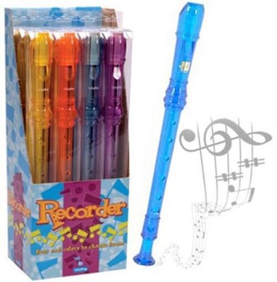 Plastic Musical Recorder Early Music Experience by Schylling Kids ...