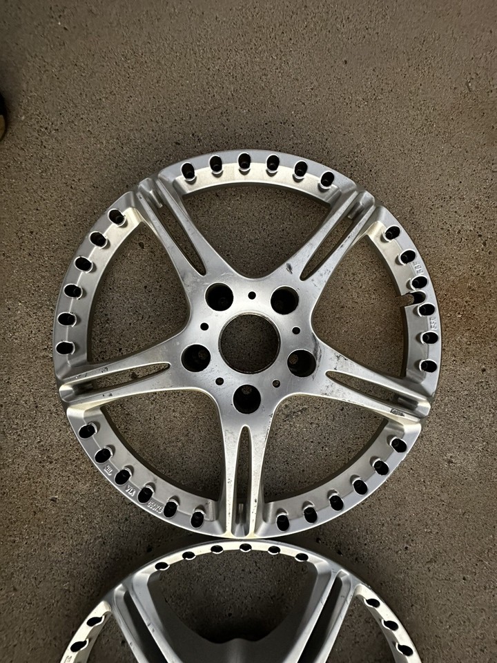ULTRA RARE -Stunning set of SSR GT3 3Piece Wheels 18 inch face BMW E39 ...