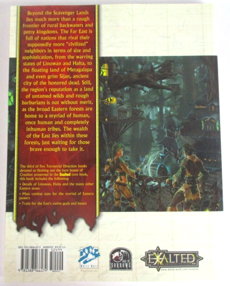 EXALTED: Second Edition THE EAST RPG Roleplaying Book NEW!! | eBay