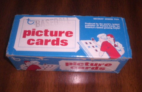 1981 TOPPS BASEBALL VENDING BOX - 500 CARDS | eBay