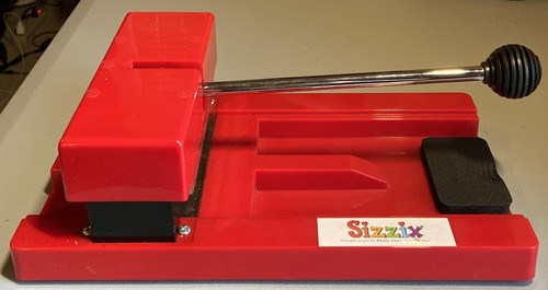 Provo Craft Sizzix Original Red Personal Die Cutter Press Steel Machine ...