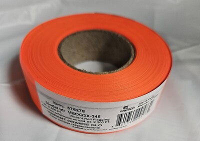 Presco Flagging Tape Ribbon For Survey Construction-1in.x200Ft | eBay