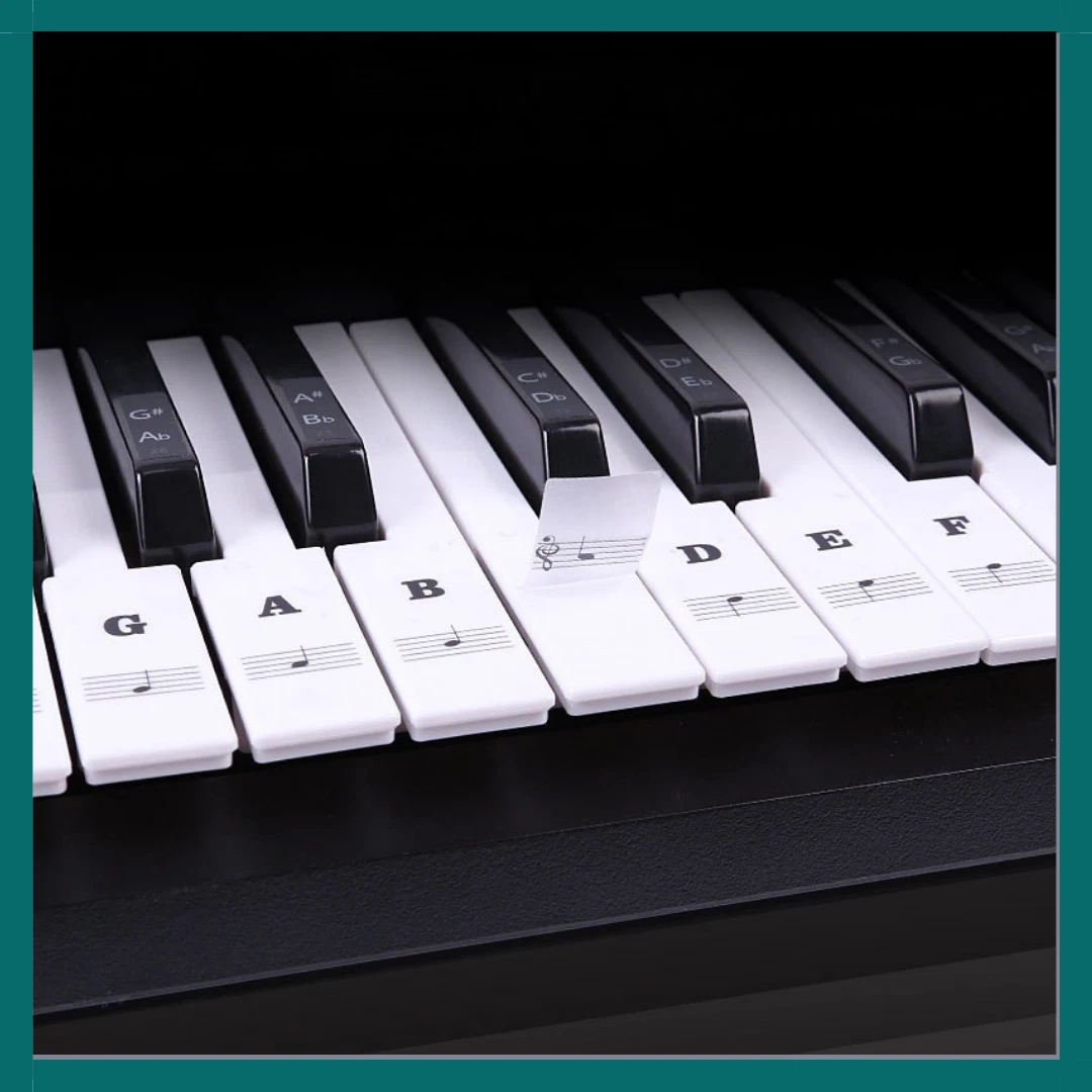 Piano Keys Chart 61 Keys