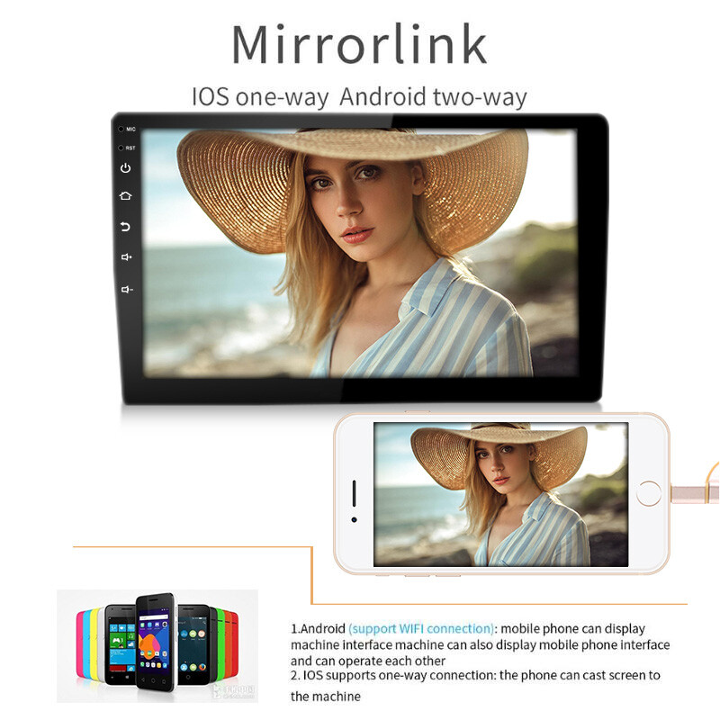 10.1" ANDROID 10 4CORE DOUBLE 2 DIN TABLET CAR STEREO RADIO Navigation ...