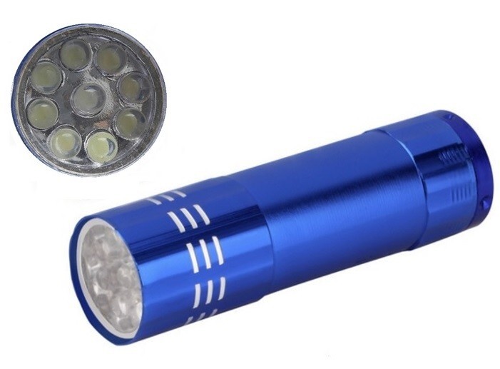 Prism® Super Bright Mini Torch - Small, Light Weight Flashlight - 9 ...