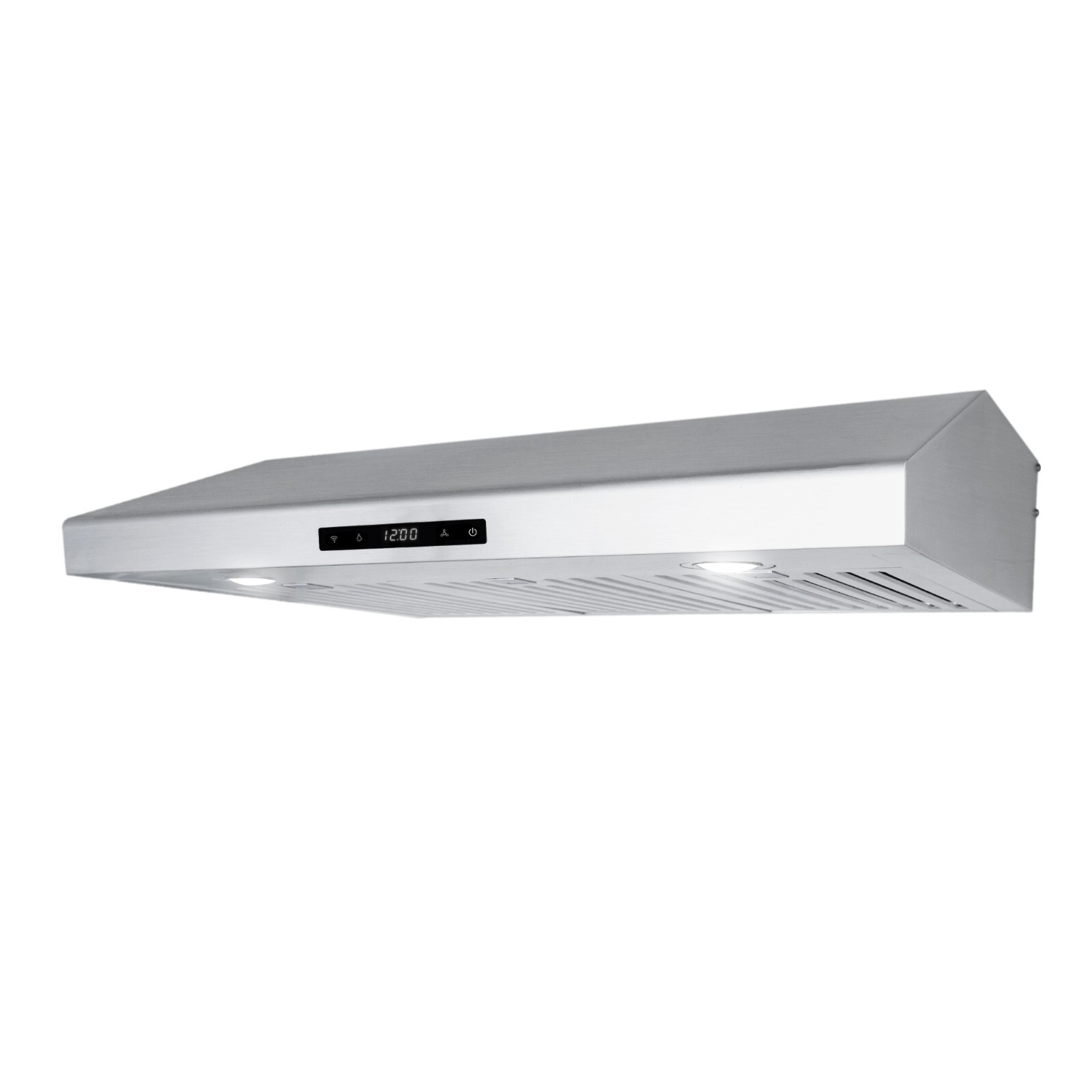30 in Under Cabinet Range Hood 3-Prong Plug Stainless Steel LED (OPEN ...