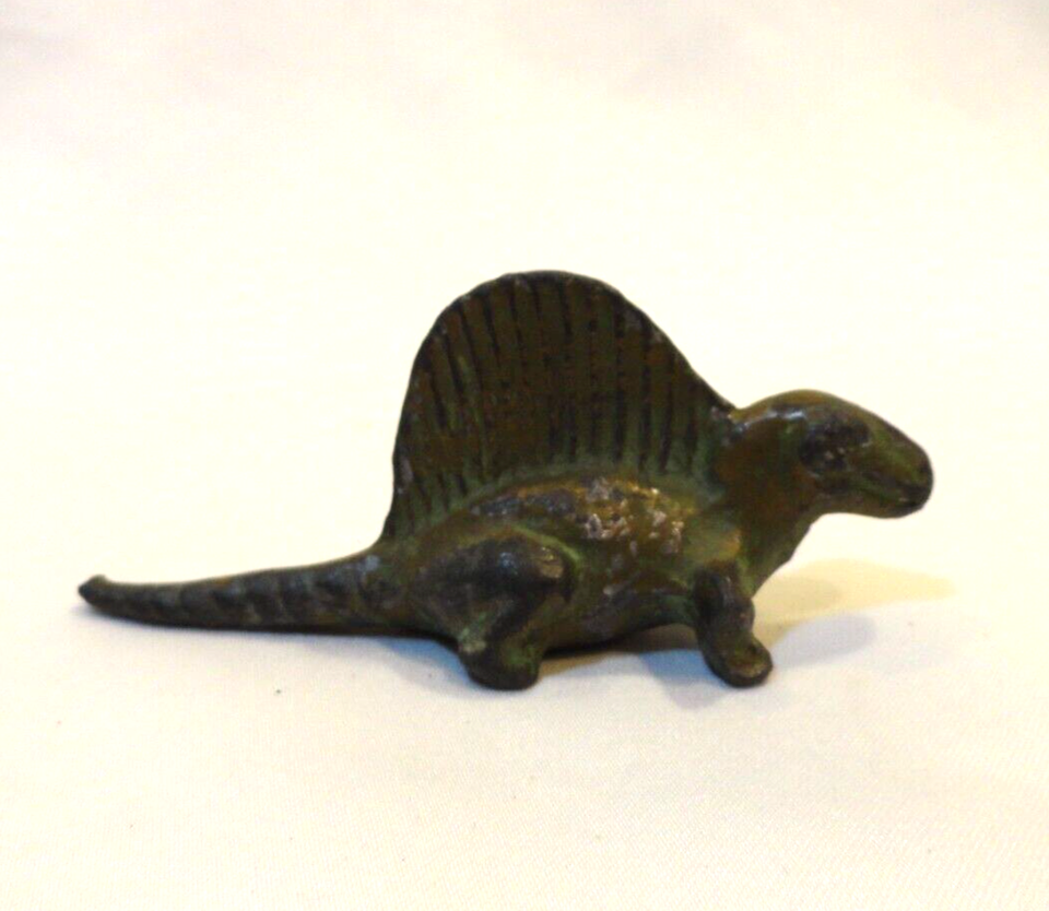 RARE Vintage SRG Metal Dimetrodon Miniature Dinosaur Toy Figure ...