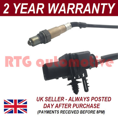 REAR 5 WIRE WIDEBAND OXYGEN LAMBDA O2 SENSOR FOR VOLKSWAGEN POLO 1.4 ...