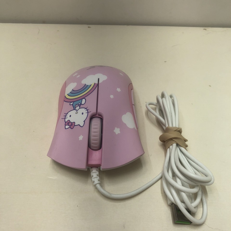 Razer Deathadder Essential Hello Kitty Pink Gaming Mouse | eBay