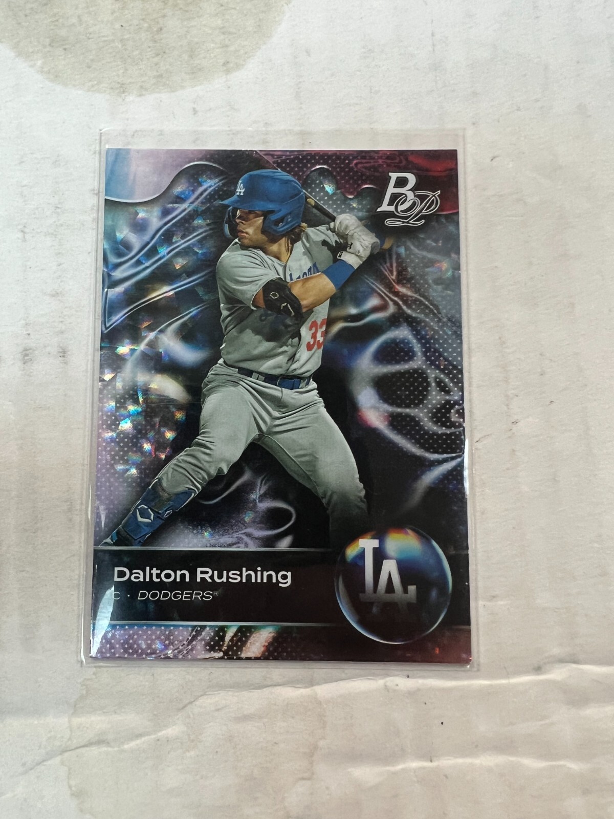 Dalton Rushing 2023 Bowman Platinum Ice Foil #TOP-32 NrMt | eBay