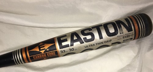 Easton C-CORE BX80-C 33 Inch 30 Oz Carbon Core 2 3/4” Baseball Bat ...