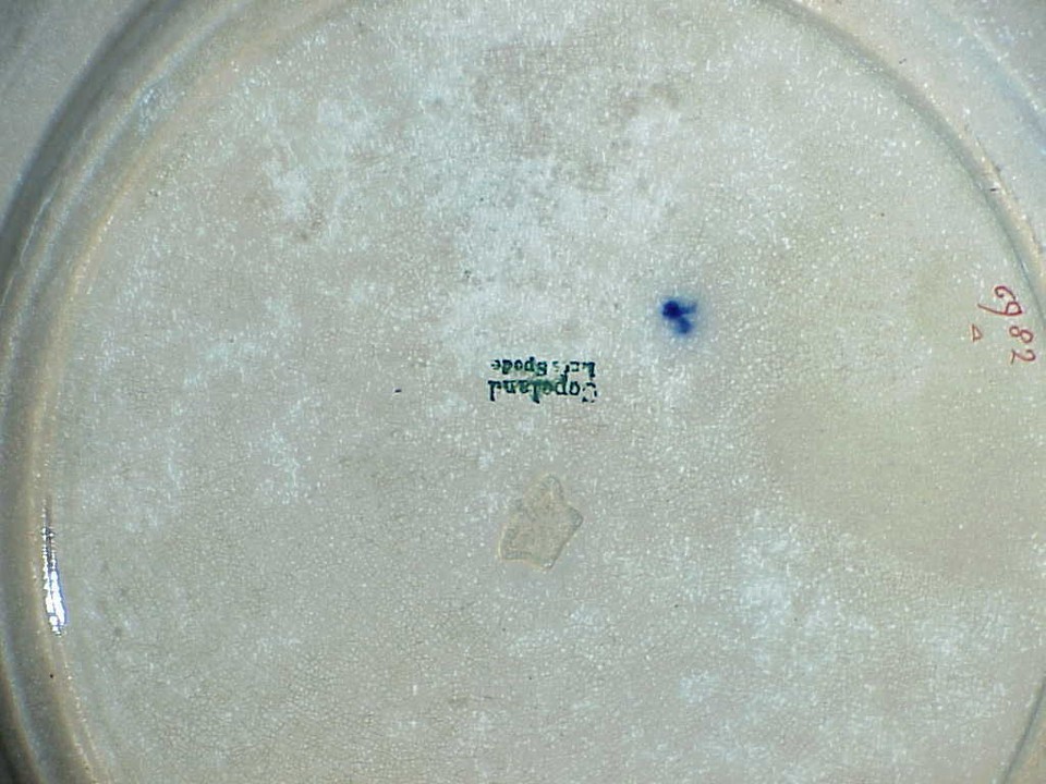 COPELAND OLD SPODE Indian India Tree 9" Bowl Soup 1847- 67 Incised ...