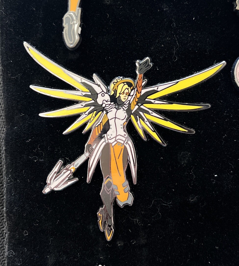 Blizzard Overwatch Mercy Pin | Series 4 | RARE | Blizzcon Exclusive ...