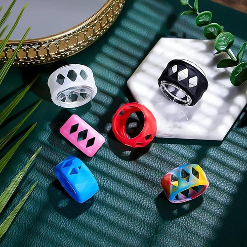 Glass Bulb Non-Skid Band Protection Sleeve Anti Slip Ring Silicone Ring ...