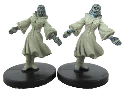 D&D Miniatures 2x DEATHLOCK WIGHT #18 Demonweb!! | eBay