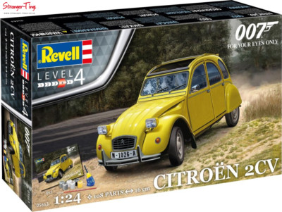 Revell Gift Set James Bond 'Citroen 2CV' Model Kit | eBay UK