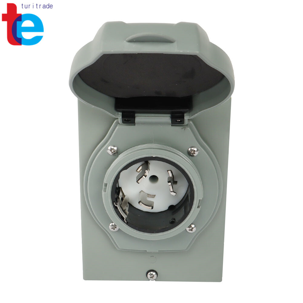 50A Generator Power Inlet Box NEMA SS2-50P Power Inlet Box for 3Prong ...