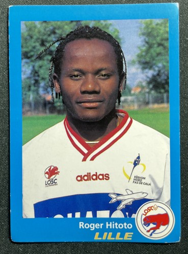 157 ROGER HITOTO LILLE FOOT 96 1995-1996 FOOTBALL | eBay