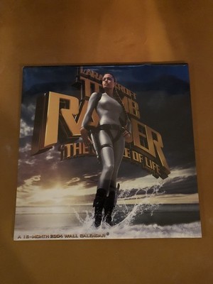 Lara Croft Tomb Raider 2004 Calendar: 16 Month - Angelina Jolie ...