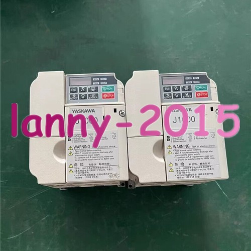 1PC Used Yaskawa inverter J1000 series CIMR-JB4C0004BBA 0.75/1.5KW 380V ...