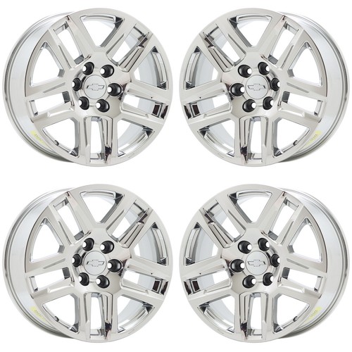 20" Chevrolet Colorado Truck Bright Chrome wheels rims Factory OEM 5913 ...