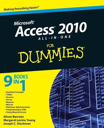 Alison Barrows Joseph C. Stockman Margaret Lev Access 2010 All-in-One ...