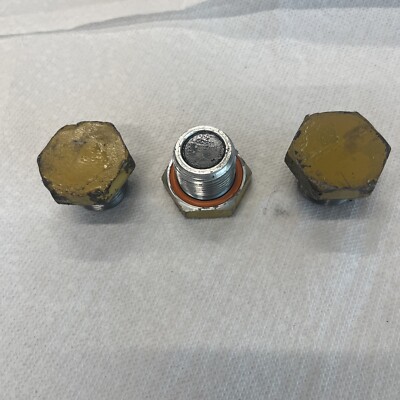 CAT 3406e Oil Pan plug Used Qty 1 | eBay
