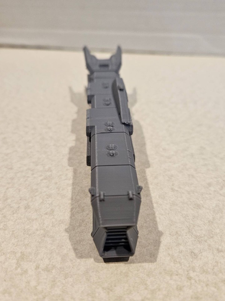 3d Printed 6in Ikazuchi class Robotech Space Ship Fleet Battles Anime ...