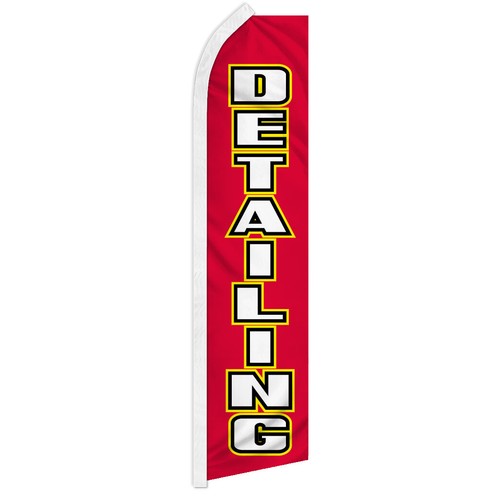 Auto Body Advertising Feather Flag Flutter Swooper Sign Banner Mechanic ...