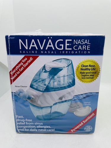 NAVAGE NASAL CARE SET SALTPODS NASAL IRRIGATION MACHINE WITH STAND ...