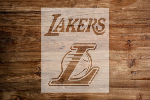 Strong Disposable High Quality NBA Los Angeles Lakers Stencil | eBay