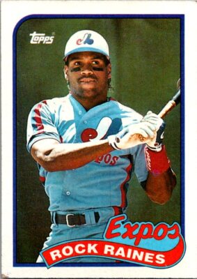 1989 Topps #560 Rock Raines | eBay