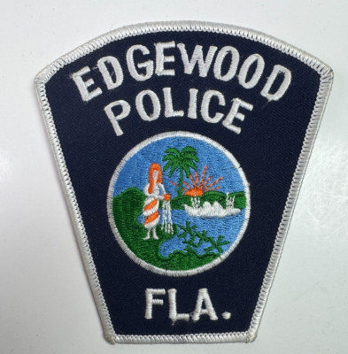 Edgewood Police Florida FL Patch H7 | eBay