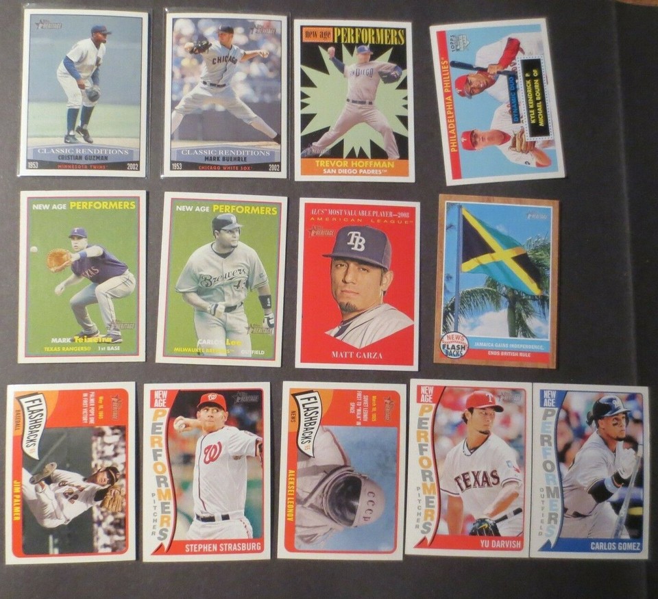 Pick From List 2002 2004 2005 2006 2007 2008 2018 Topps Heritage ...