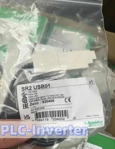 Brand NEW Schneider SR2USB01 PLC Zelio USB Programmable Cable SR2USB01 ...
