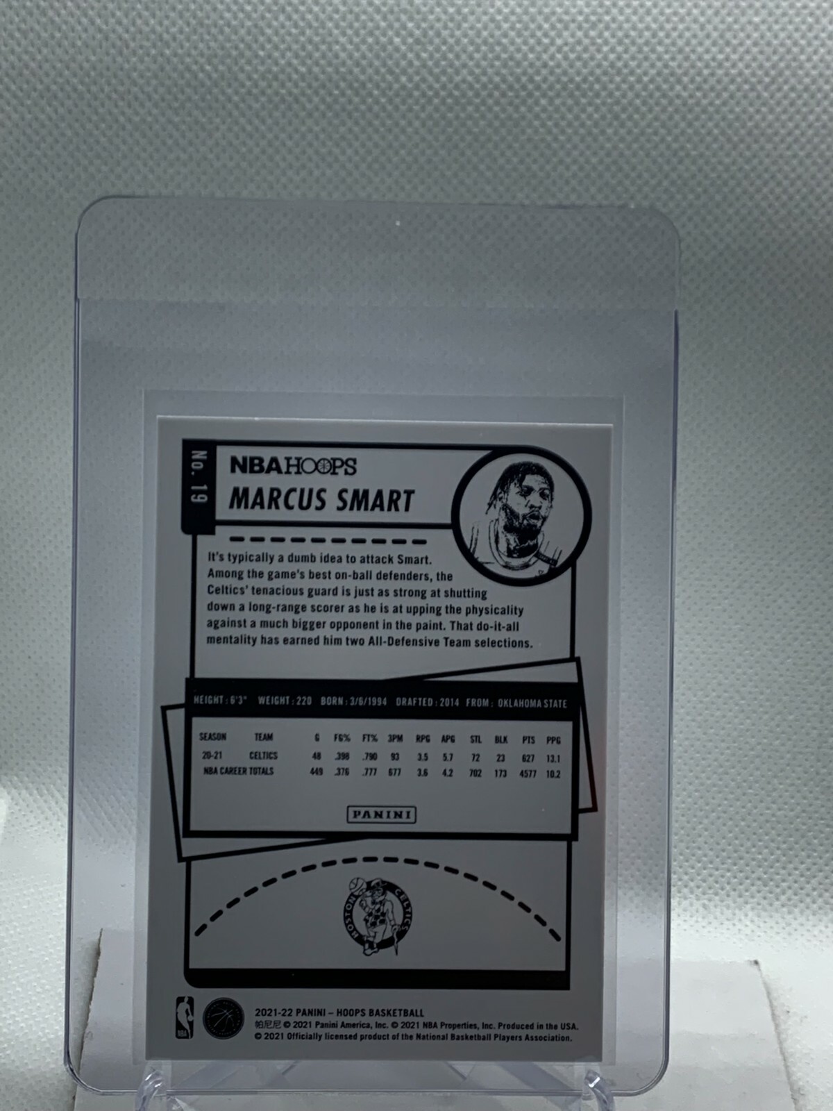 2021-22 NBA Hoops Teal Explosion Marcus Smart (No. 19) | eBay
