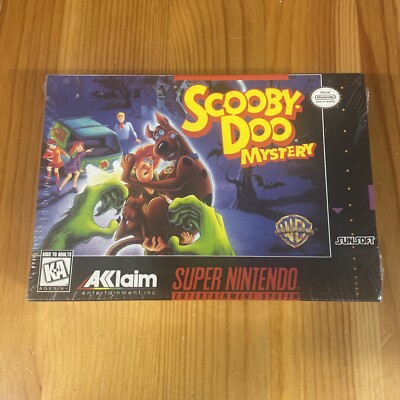Scooby-Doo Mystery (Super Nintendo Entertainment System, 1995) SNES New ...