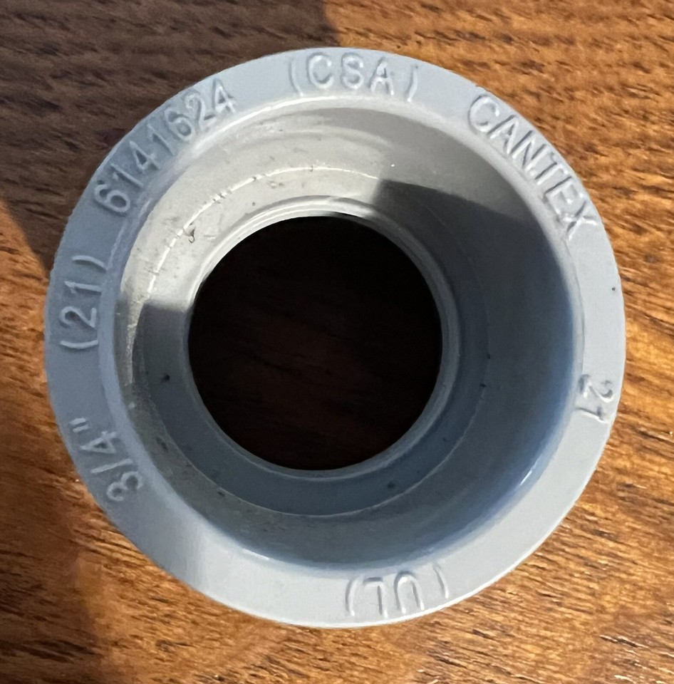 65 Piece Mostly Cantex PVC coupling gray fittings 3/4'' Model# 6141624 (21) | eBay