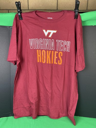 Virginia Tech Hokies Licensed Captivating Tee Size XL Maroon | eBay