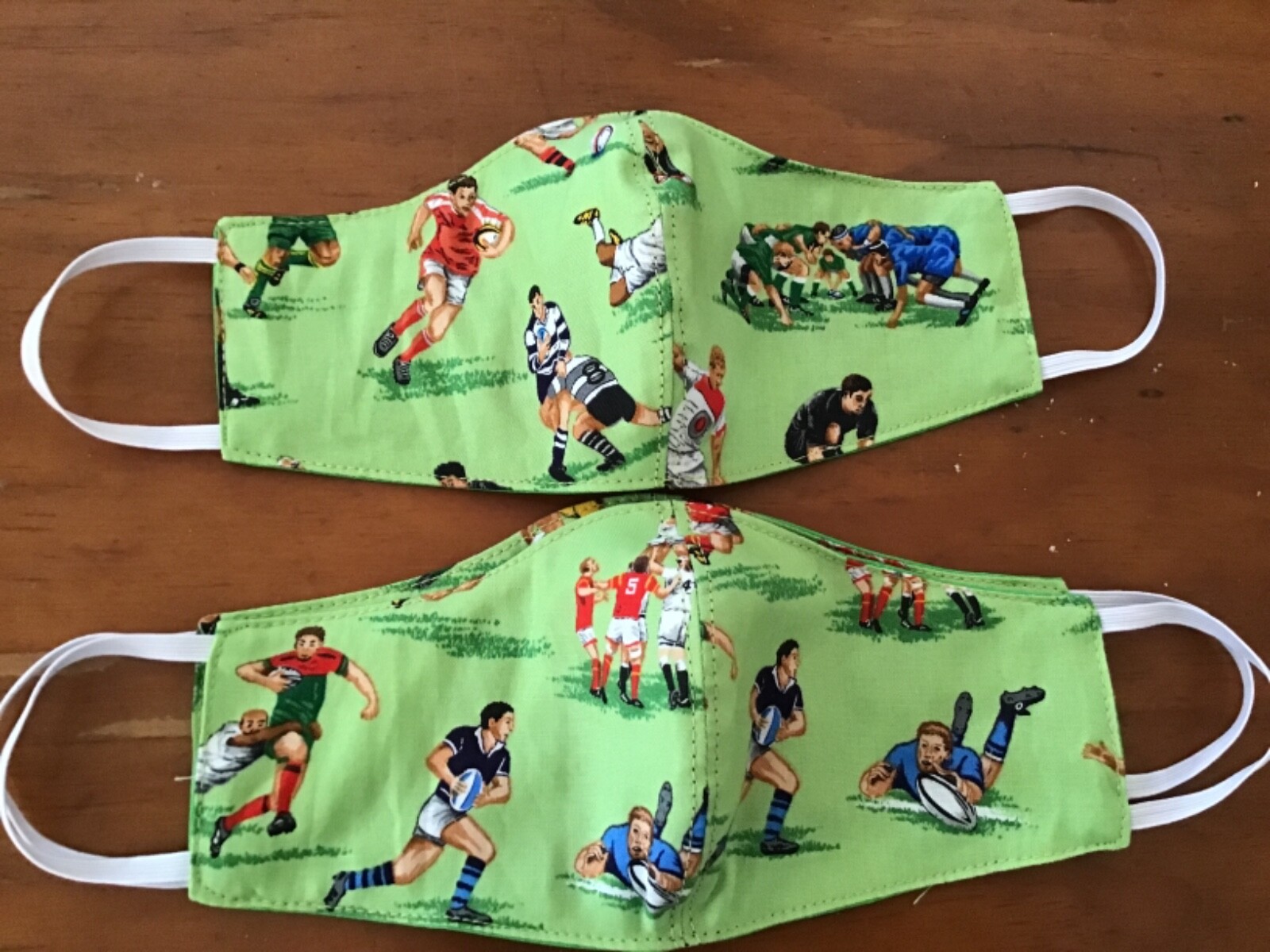 Face masks - Rugby Union #1, large kids | eBay