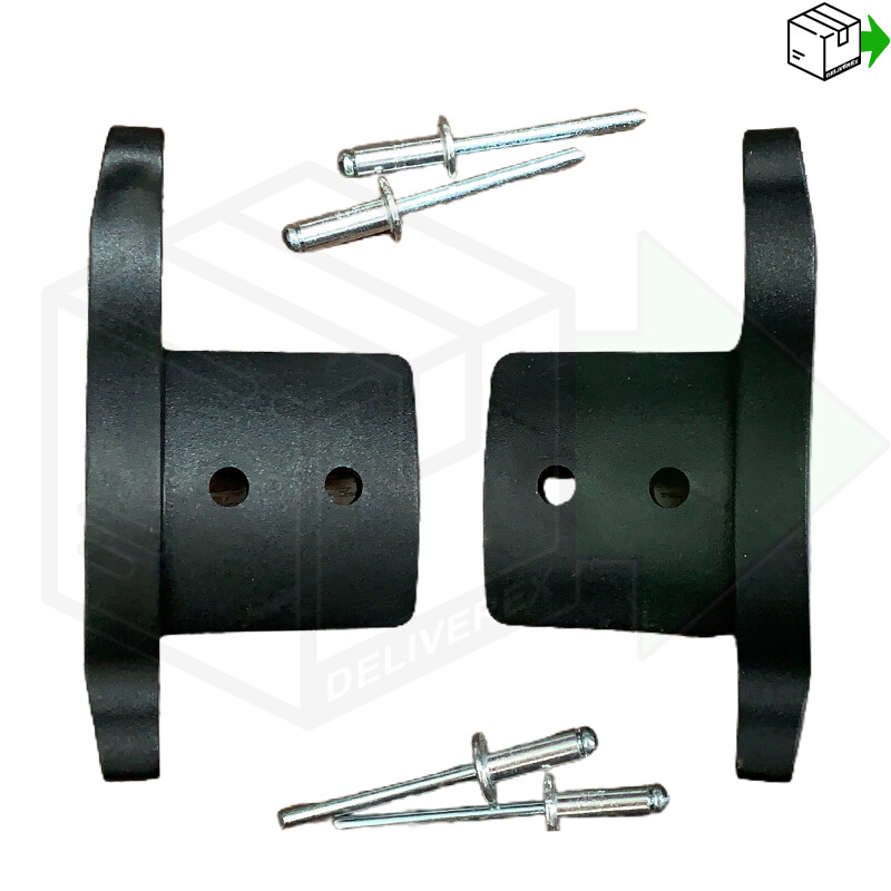 Roller Shutter Door Nylon End Locks 10 Pairs with Rivits Rivets ...