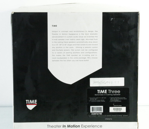 New SpeakerCraft TIME Three Motorized In-Ceiling Speaker (White) o322 ...