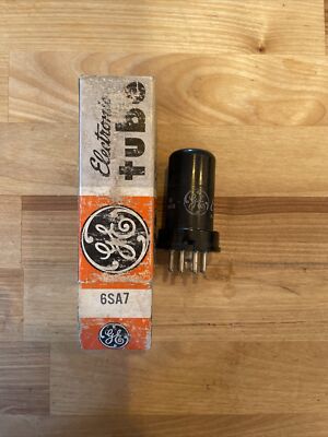 Vintage NOS GE 6SA7 vacuum tube UNTESTED | eBay
