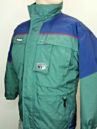 Columbia Sportswear Men's Tectonite Puffy Nylon Zip Up Jacket Size 10/ ...
