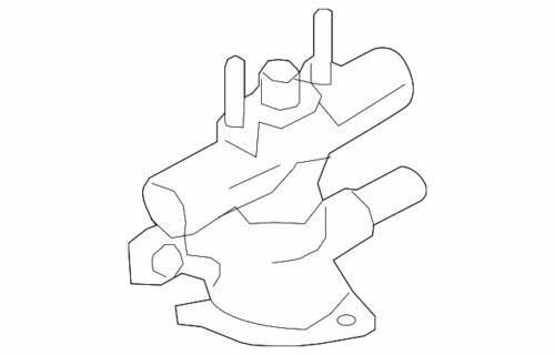 OEM NEW Ford 05-07 Five Hundred Coolant Thermostat Housing Cover 5F9Z ...