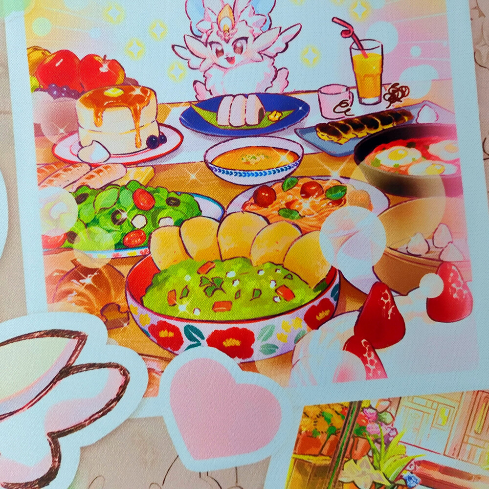 WVICM Playmat Purrely TCG CCG Playing Pad Trading Card Game Mat Mouse ...