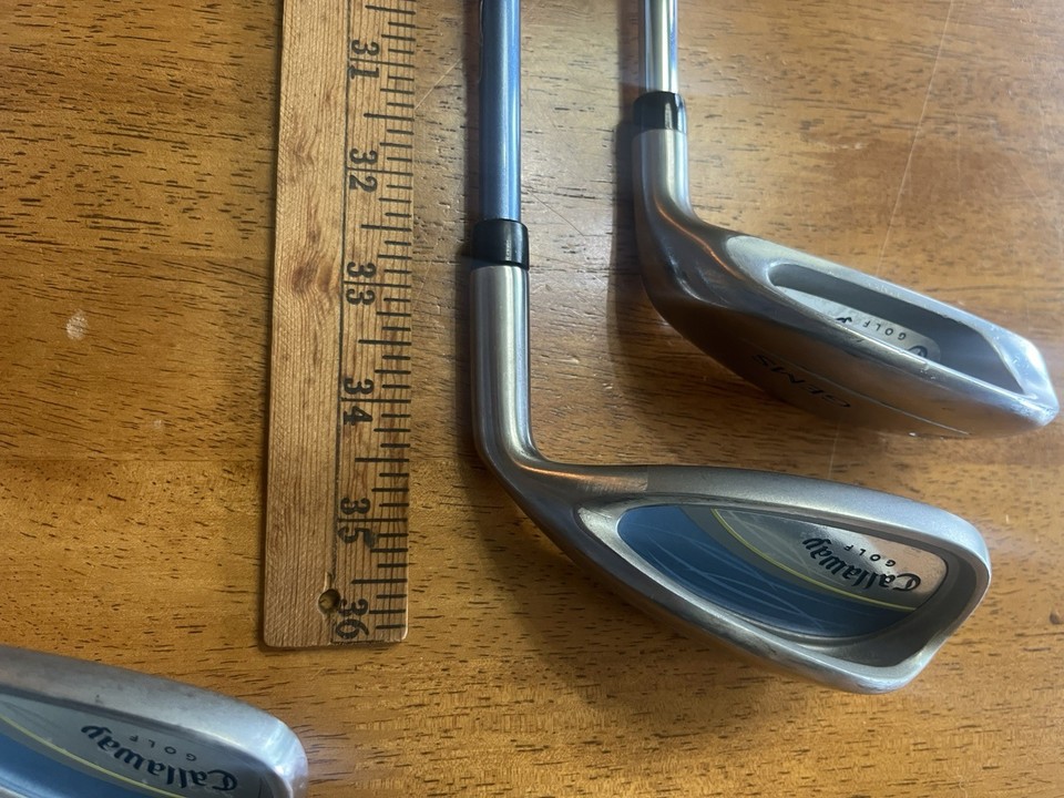 Callaway Ladies Gems Set (7i, 9i, SW, Chipper) Aldila 55g Graphite ...