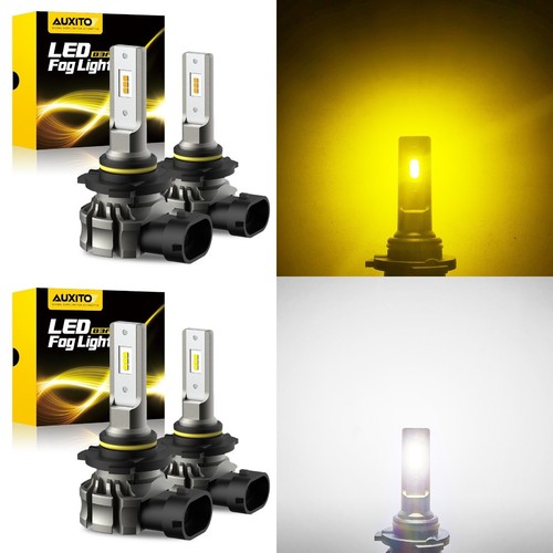 AUXITO 2X Bulb LED 9040 Foglight H10 9145 & Truck Car Lighting White ...