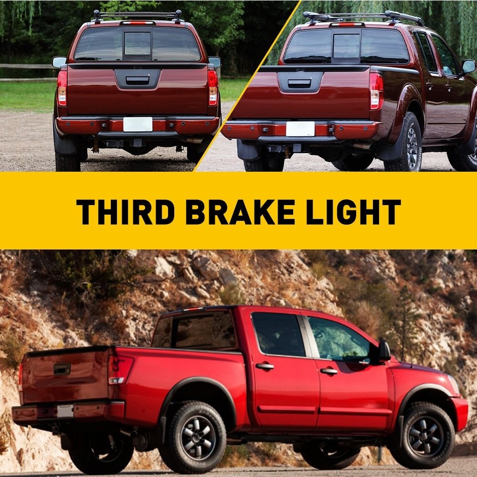 Smoked LED Third 3rd Rear Brake Stop Light Tail Lamp Fits 2004-15 ...