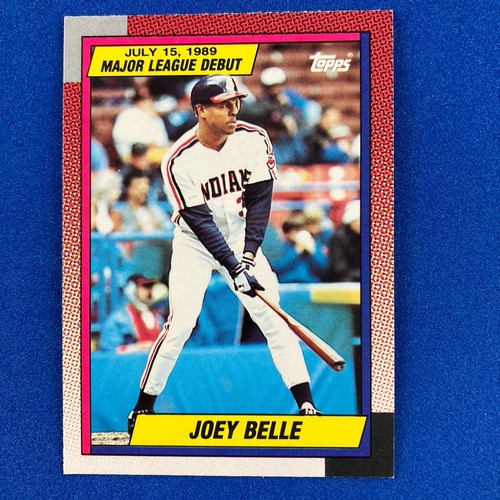 Albert Belle 1990 Topps Major League Debut Rookie Card #14 Cleveland ...